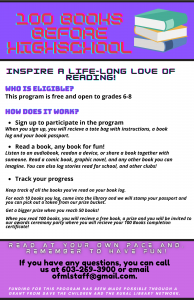 100 Books Before High School – Oscar Foss Memorial Library